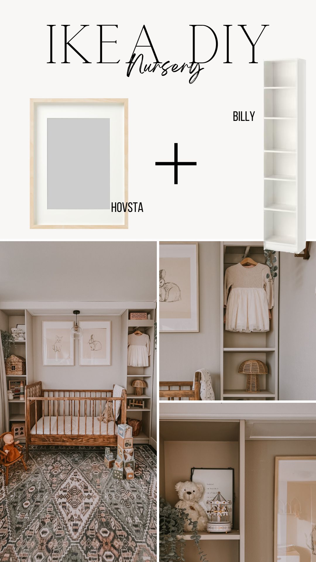 Babykamer x IKEA Billy kast - Suze Vonk